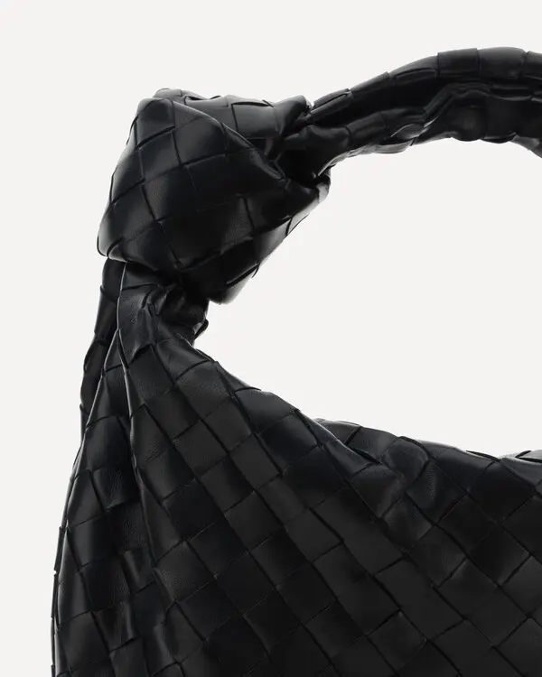 Bottega Veneta Teen Jodie Handbag - Black
