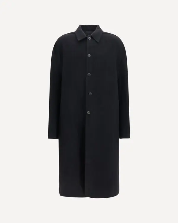Rick Owens Brad Virgin Wool Coat
