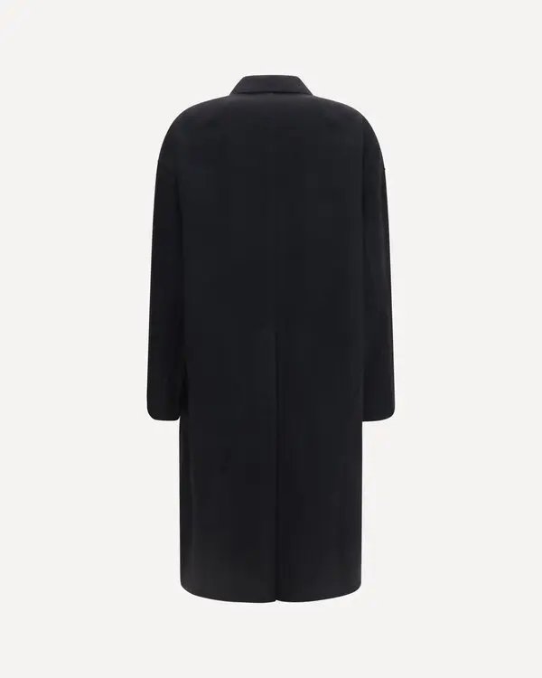 Rick Owens Brad Virgin Wool Coat
