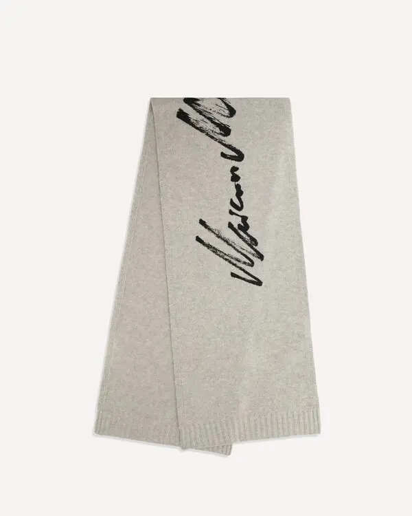 MAISON MARGIELA Signature Knitted Scarf
