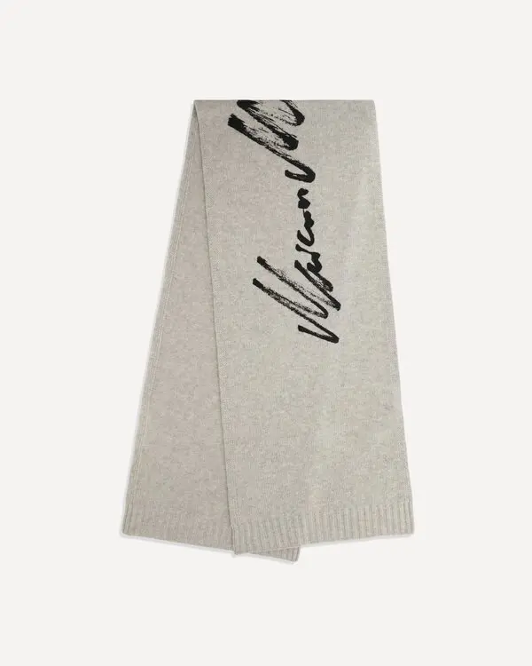 MAISON MARGIELA Signature Knitted Scarf