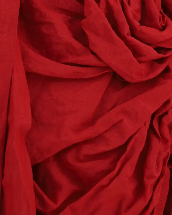 Magda Butrym Draped Shawl-collar Midi Dress