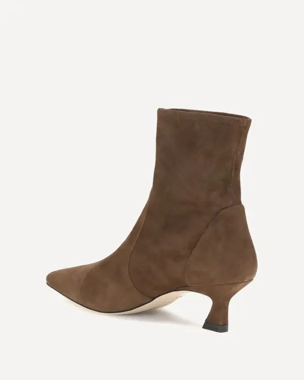 STUART WEITZMAN Vinnie Ankle Boots - Brown
