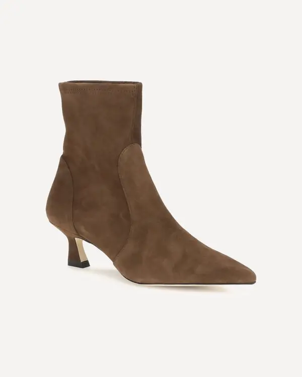 STUART WEITZMAN Vinnie Ankle Boots - Brown