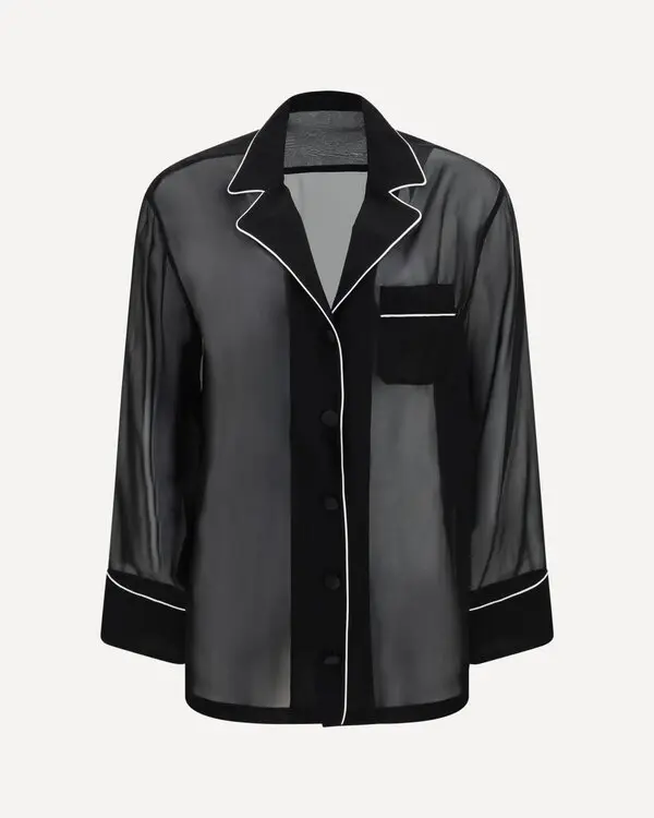 Dolce & Gabbana Chiffon Shirt