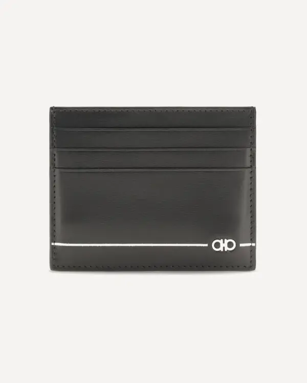 FERRAGAMO Leather Card Holder