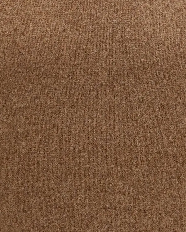 ROBERTO COLLINA Wool And Camel Crew Neck Sweater - Brown
