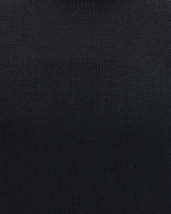 ROBERTO COLLINA Wool Turtleneck Sweater - Black