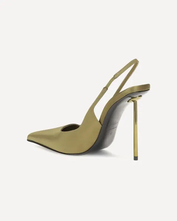 LE SILLA Amelia Slingback Pumps - Green