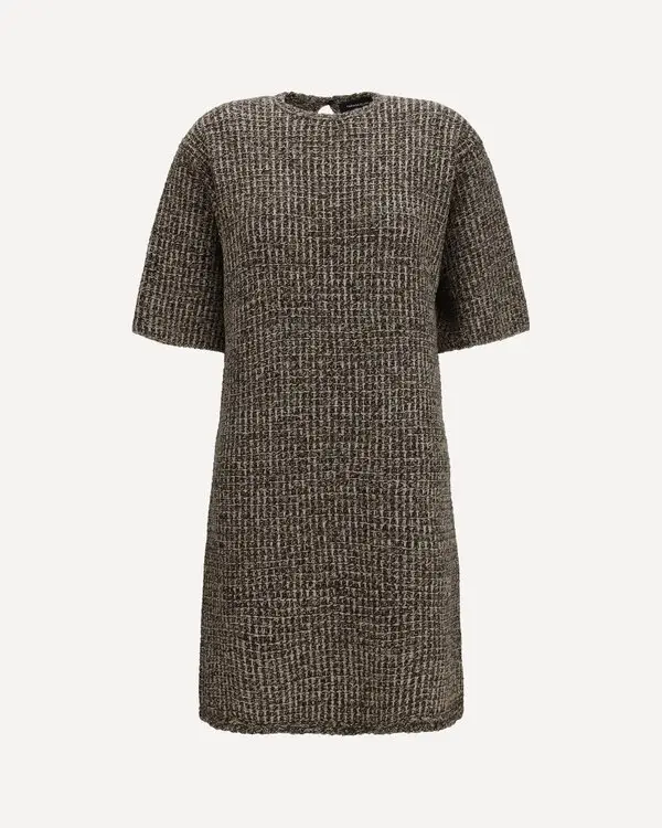Fabiana Filippi Sequin-effect Tweed Dress