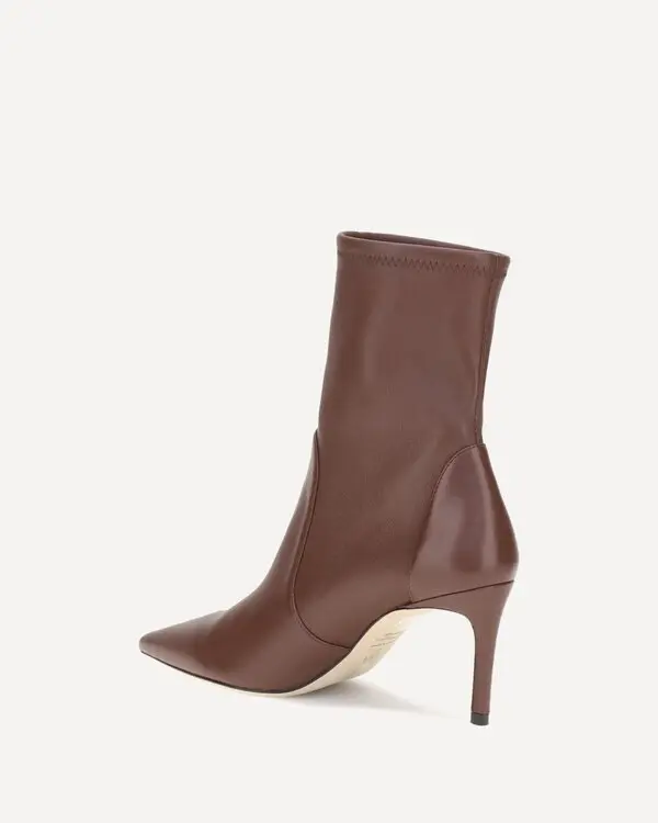 STUART WEITZMAN Power Ankle Boots - Brown