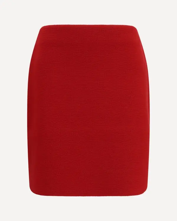 Fabiana Filippi Monochrome Wool Skirt