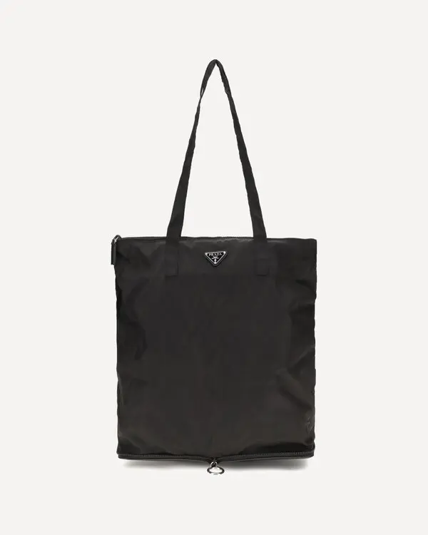 Prada Re-nylon Tote Bag - Black