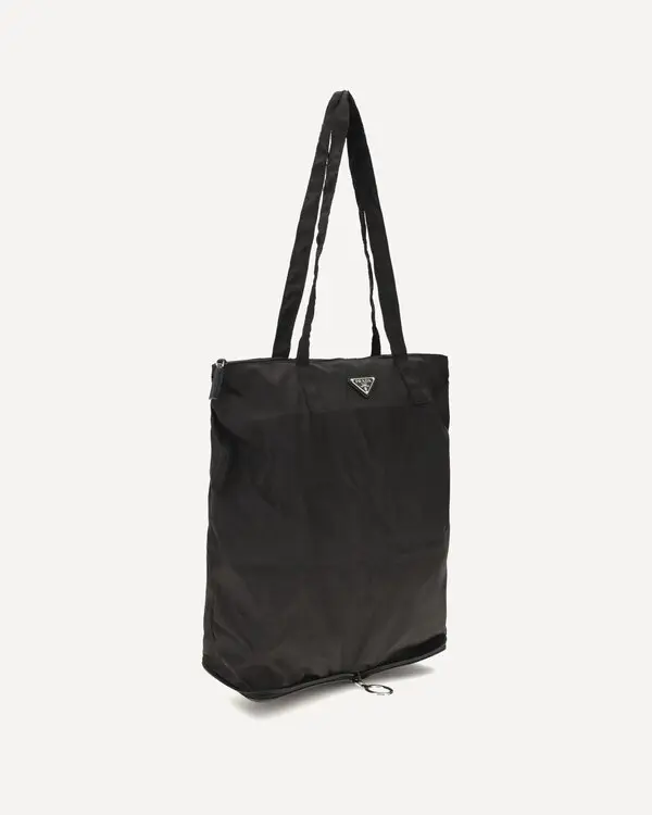 Prada Re-nylon Tote Bag - Black