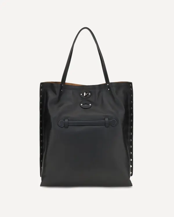 ZANELLATO A'spasso Saeta Shoulder Bag - Black