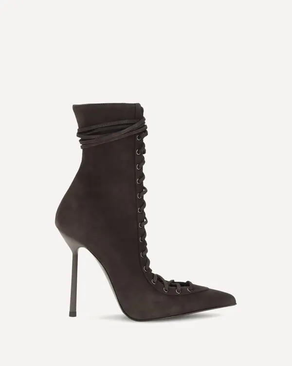 LE SILLA Colette Ankle Boots - Brown
