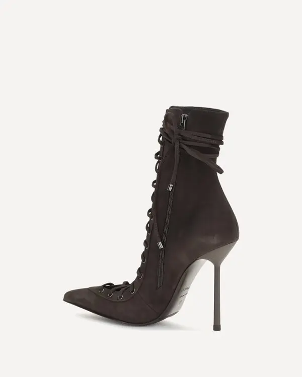 LE SILLA Colette Ankle Boots - Brown