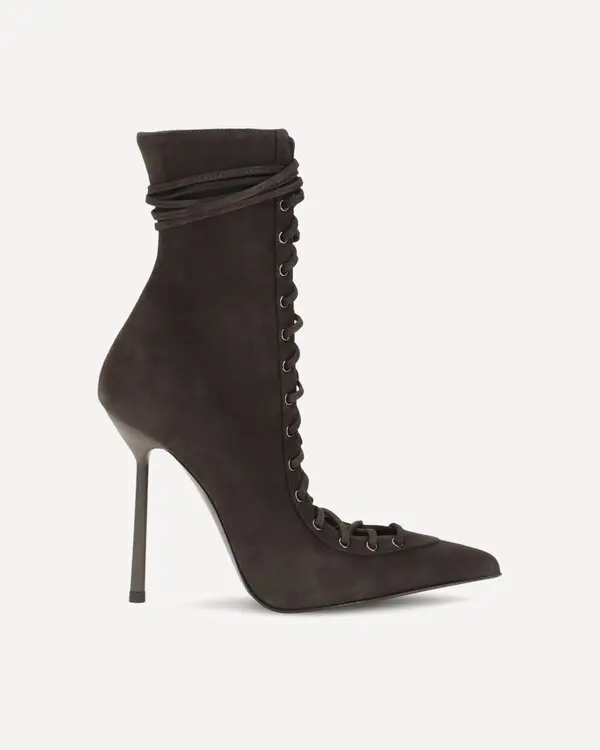 LE SILLA Colette Ankle Boots - Brown