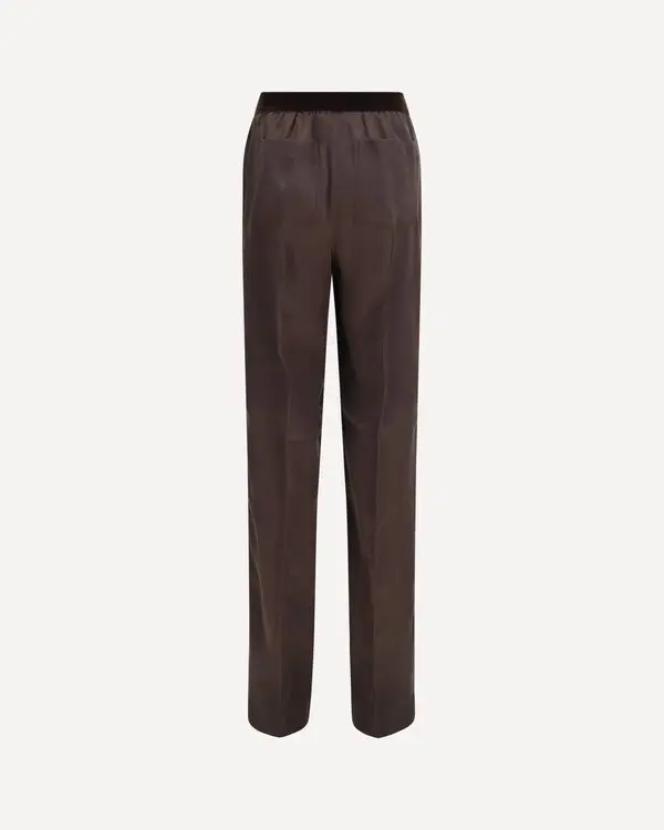 TOM FORD Stretch Sik Satin Pants Femae