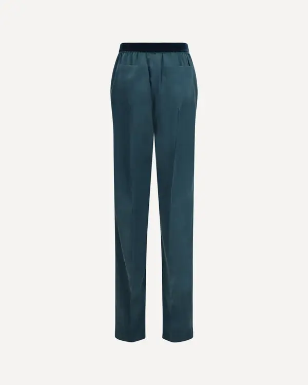 TOM FORD Stretch Sik Satin Pants Femae