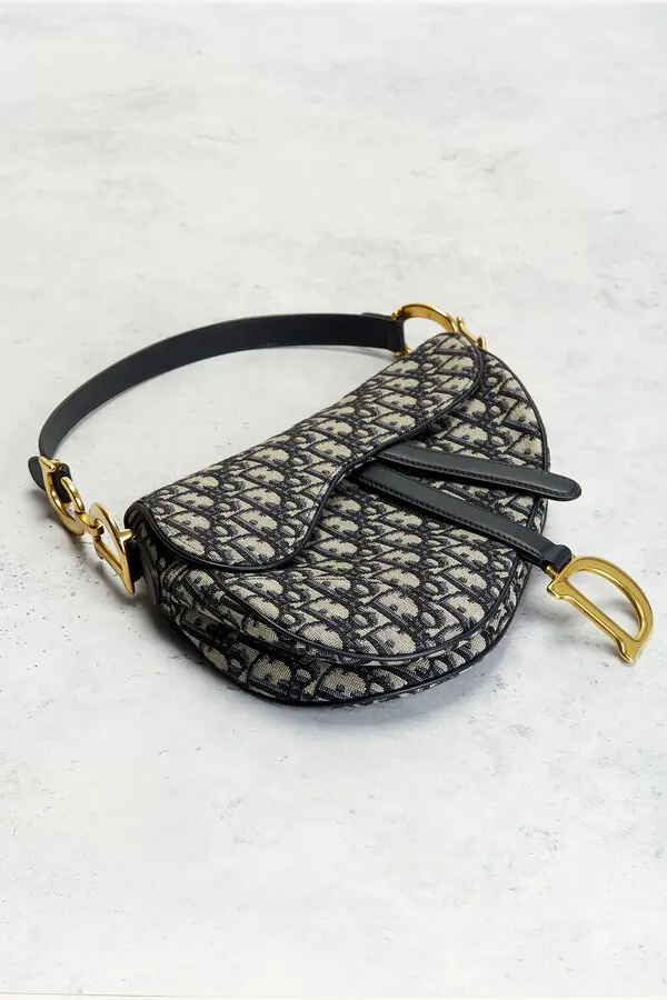 Dior Trotter Oblique Saddle Bag