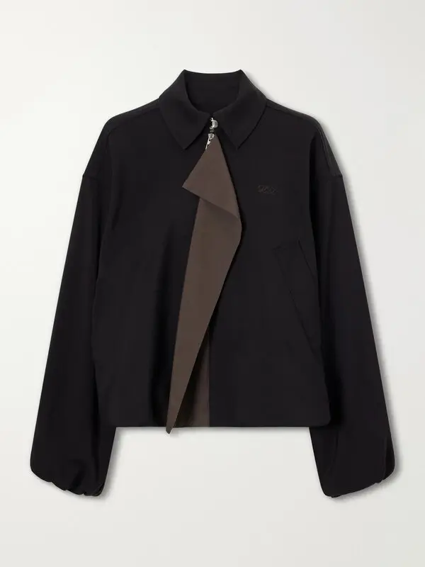 Loewe Twill-trimmed Shell Jacket