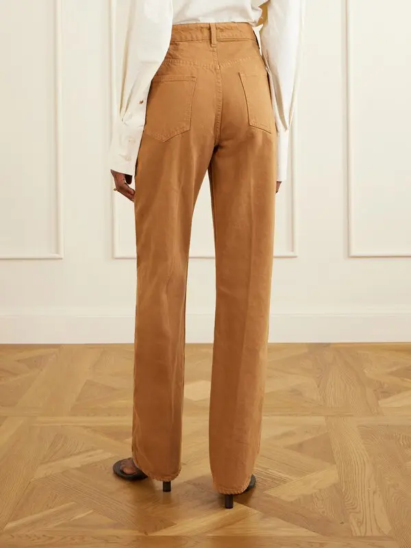 Ossou Noon High-rise Straight-leg Jeans