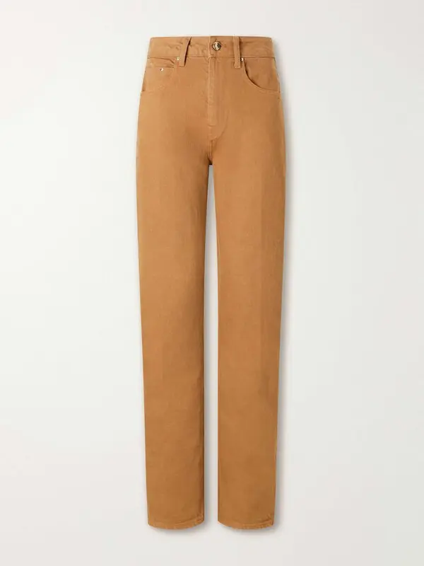 Ossou Noon High-rise Straight-leg Jeans