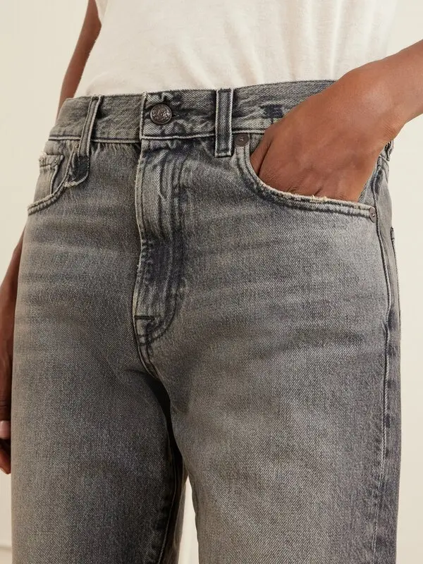 R13 Romeo Cropped Flared Jeans