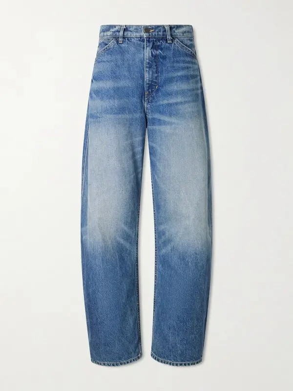 NILI LOTAN Tribeca Wide-leg Jeans - Blue