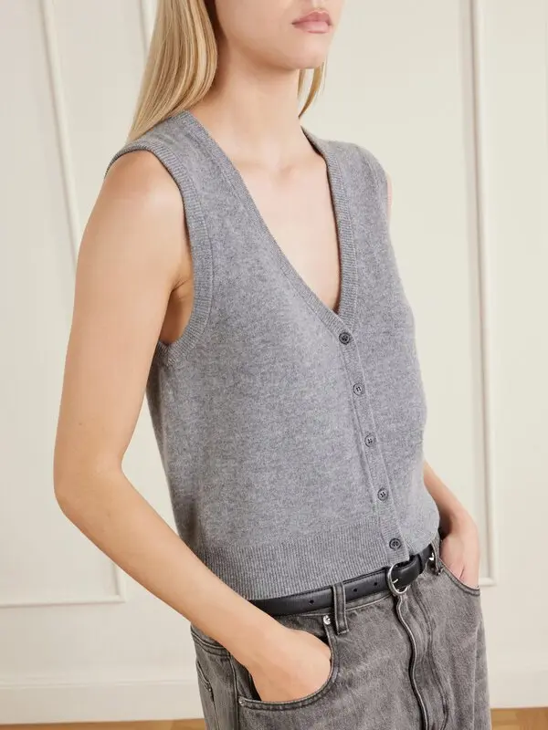 NILI LOTAN Porter Cashmere Sweater Vest