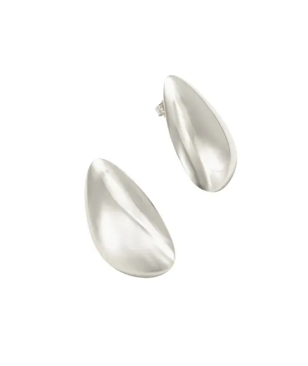 BY PARIAH Sculptural Sterling Earrings - Silver