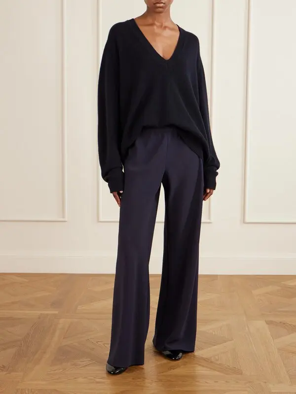NILI LOTAN Feron Cashmere V-neck Sweater