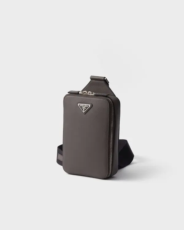Prada Brique Saffiano Leather Bag