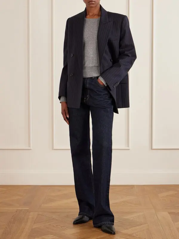 NILI LOTAN Tamra Cashmere Sweater - Gray