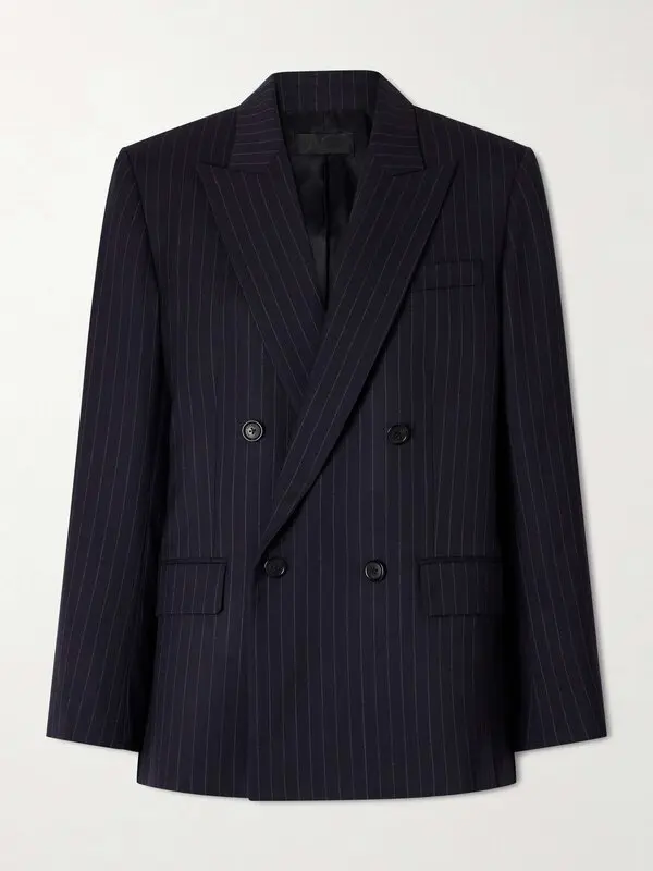 NILI LOTAN Leston Wool-blend Blazer