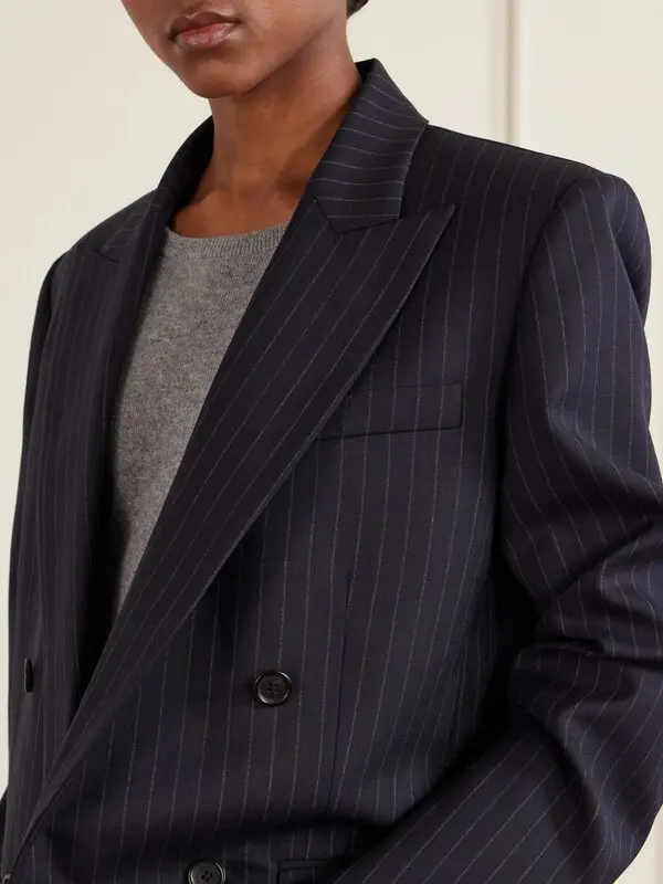 NILI LOTAN Leston Wool-blend Blazer