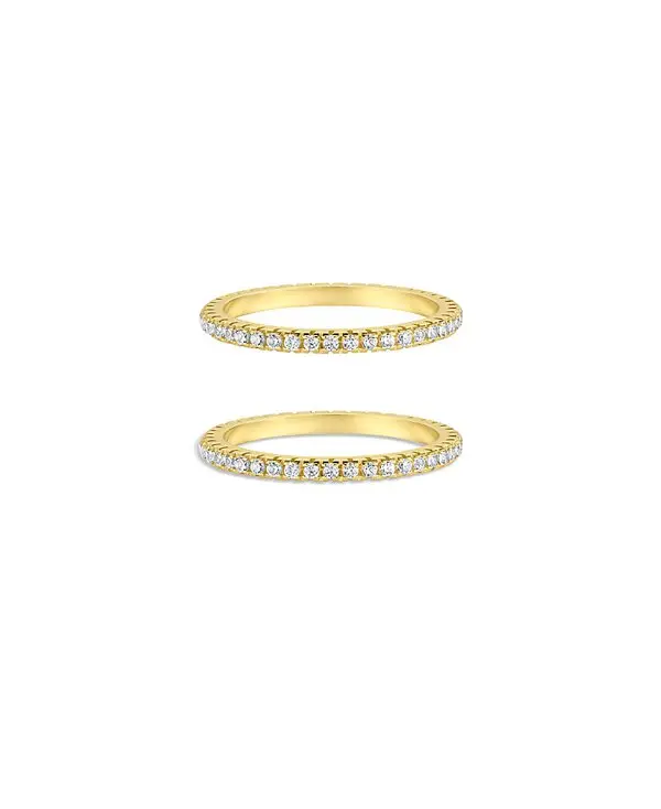 SET & STONES Aurora Smart Ring Stacking Set