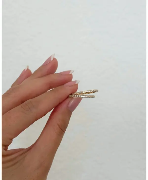 SET & STONES Aurora Smart Ring Stacking Set
