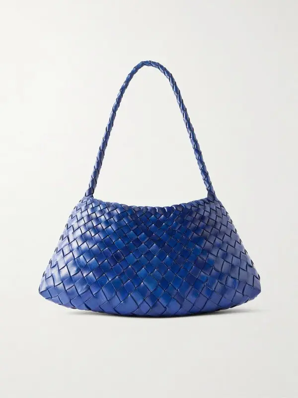 Dragon Diffusion Rosanna Mini Woven Leather Shoulder Bag
