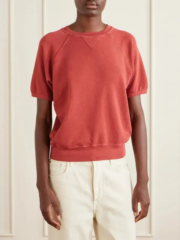 B Sides Cotton Jersey T-shirt