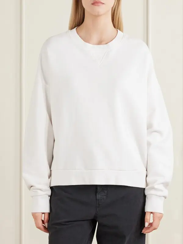 NILI LOTAN Gladys Cotton Sweatshirt