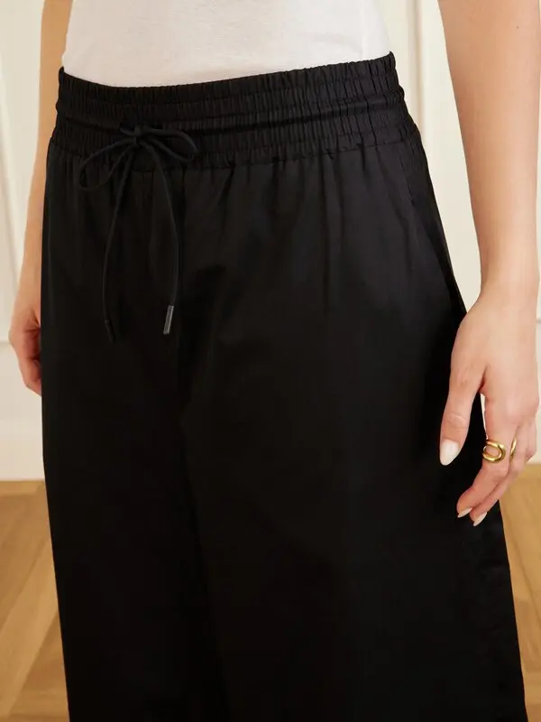 LA LIGNE Cotton Wide-leg Trousers