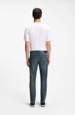 BOSS Slim-fit Jeans In Stretch Cotton Blend