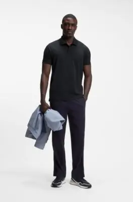 BOSS Regular-fit Polo With Embroidered Logo