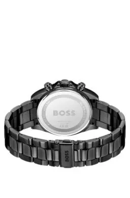 BOSS Steel-bracelet Watch With Black Dial