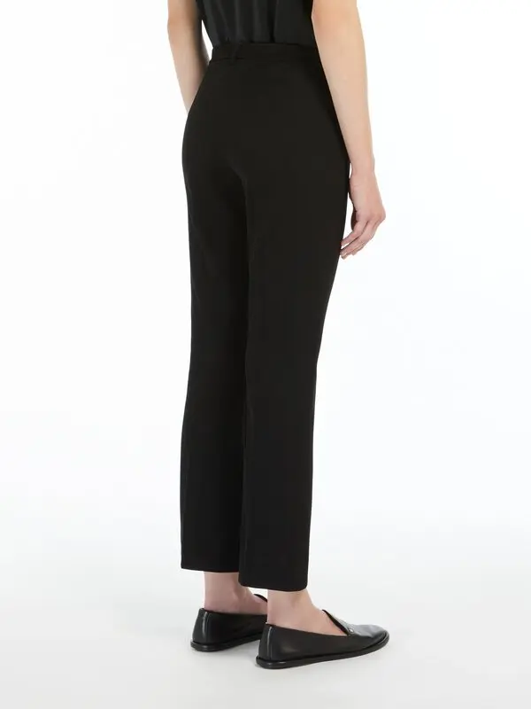 Max Mara Stretch Cotton-blend Trousers