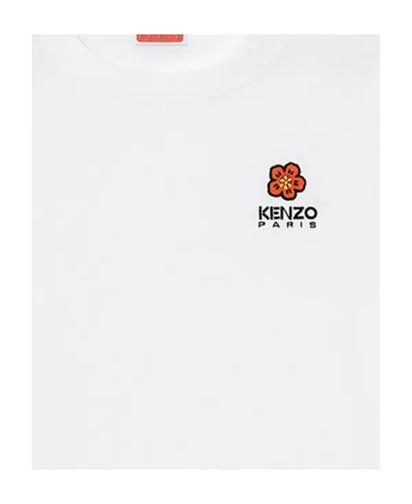 Kenzo Boke Flower Embroidered Crewneck T-shirt