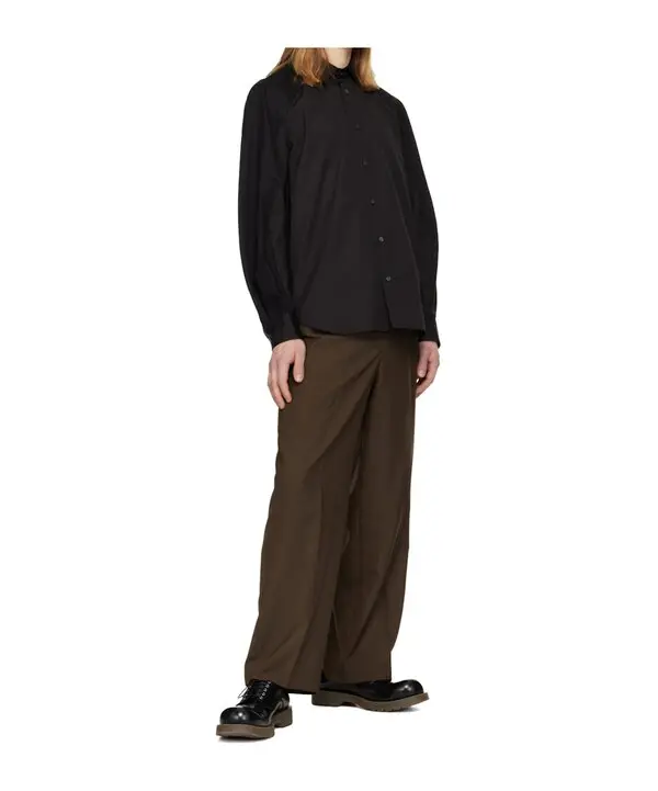 Sacai Long-sleeved Collared Shirt
