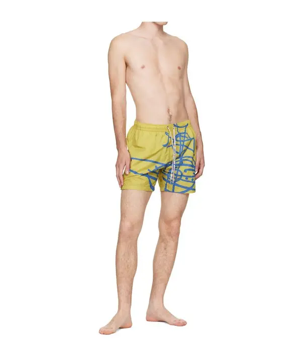 VIVIENNE WESTWOOD Taffeta Swim Trunks